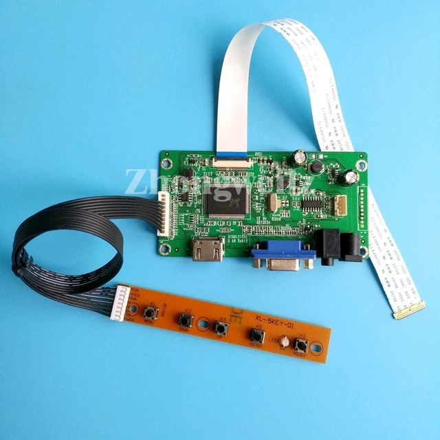 HDMI VGA CONTROLLER board kit For N173FGA-E34/E44 17.3" 1600*900 WLED EDP 30Pin £20.70 - PicClick UK