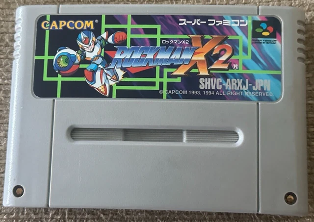 ROCKMAN X2 MEGA Man (Nintendo Super Famicom) SFC SNES Japan Import - US ...