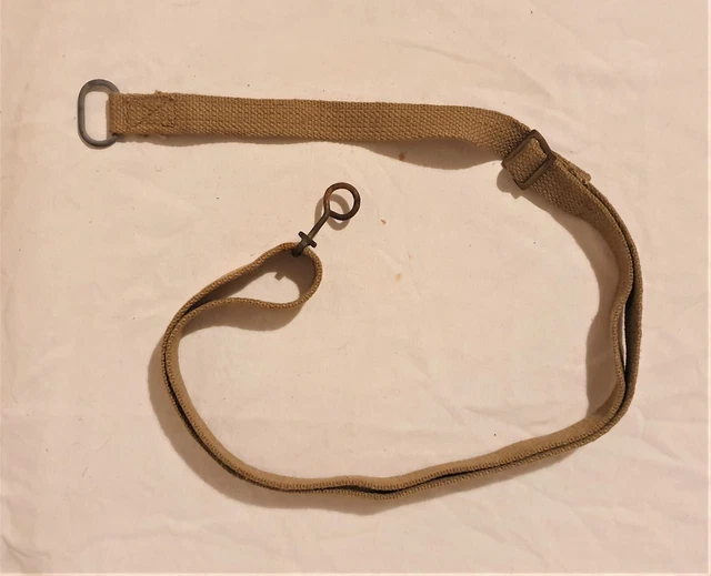 ORIGINAL WW2 BRITISH Army Sten Submachine Gun Webbing Sling 1944 EUR 34 ...
