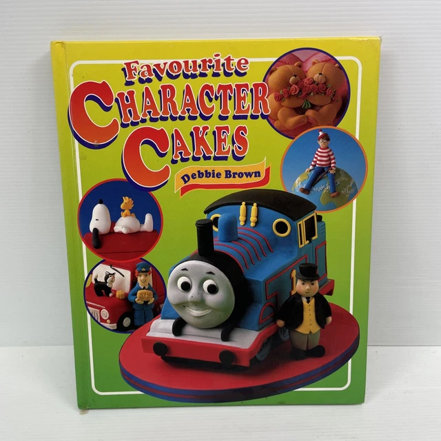 FAVOURITE CHARACTER CAKES By Debbie Brown Cake Book Paddington Bear ...
