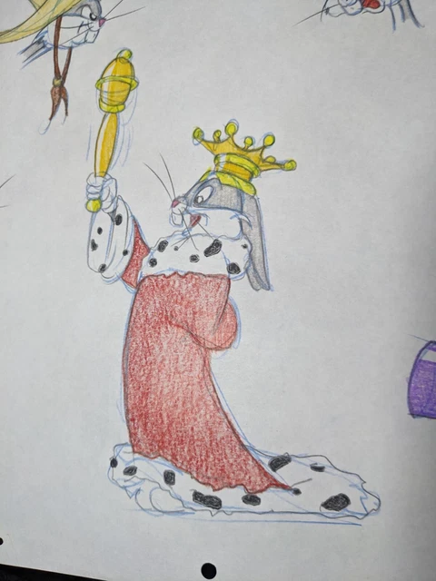 LOONEY TUNES ANIMATION Cel art Chuck Jones Cartoons VIRGIL ROSS MODEL ...