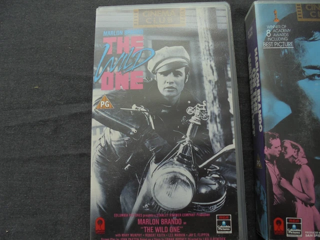2X MARLON BRANDO VHS tapes - The Wild One and On The Water Front £3.00 ...