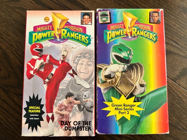 MIGHTY MORPHIN POWER Rangers VHS Green With Evil Part 3 1994 £12.61 ...