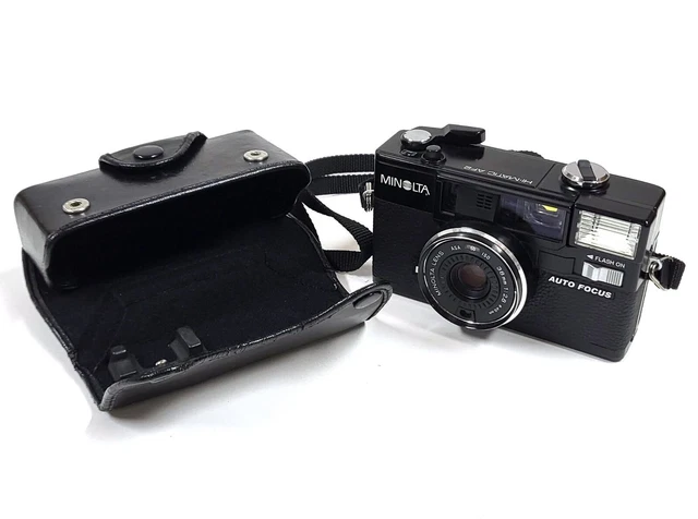 VINTAGE MINOLTA HI-MATIC AF2 35mm Camera Works BB680 EUR 165,08 - PicClick FR