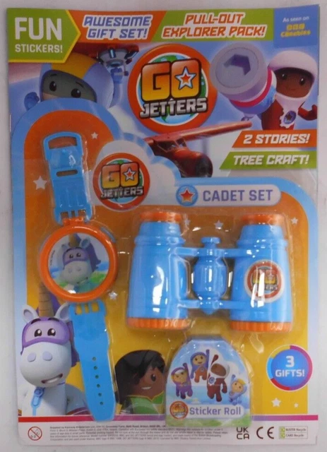 Cbeebies Go Jetters Magazine 87 2024 Puzzles Colouring Stories Cadet Set £13 49 Picclick Uk