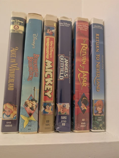 DISNEY 6 VHS Tapes lot #2 $18.00 - PicClick CA