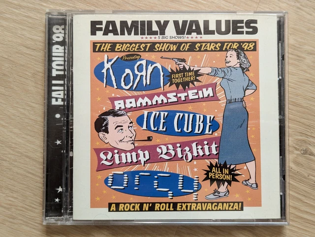 FAMILY VALUES TOUR 98 CD 1999 Rammstein Korn Limp Bizkit EUR 3 00 family-values-tour-98-cd-1999-rammstein-korn-limp-bizkit-eur-3-00