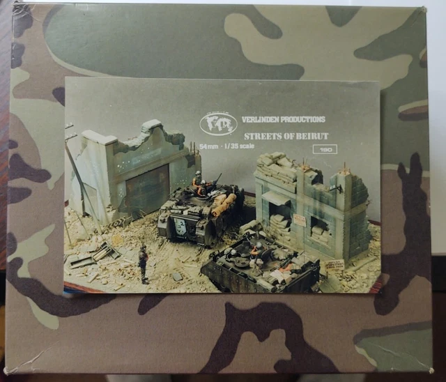 VERLINDEN PRODUCCTIONS STREETS Of Beirut 1/35 Scale Diorama Kit # 190 ...