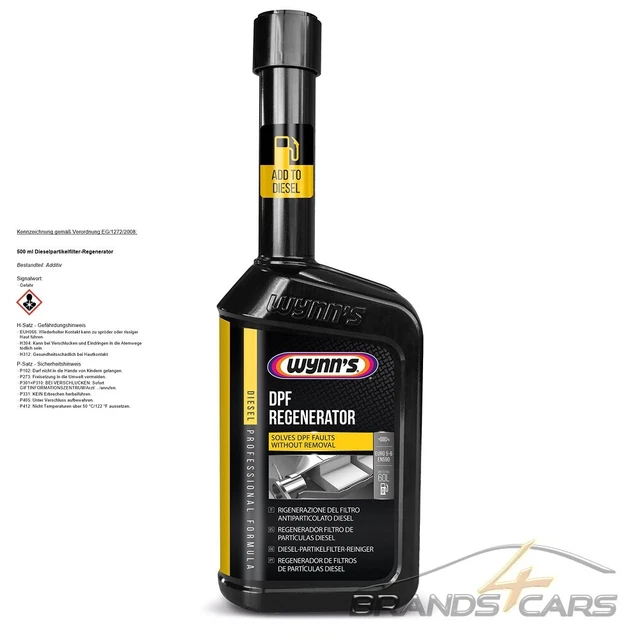 WYNNS 500ML DIESELPARTIKELFILTER REGENERATOR DPF REINIGER 51532188 EUR ...