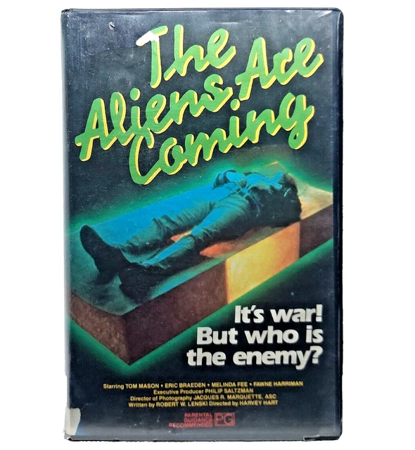 THE ALIENS ARE Coming VHS PAL Extremely Rare EX-RENTAL Big Box TESTED ...