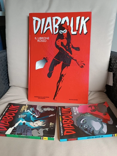DIABOLIK IL LIBRONE rosso 1° Edizione Mondadori EUR 18,00 - PicClick IT