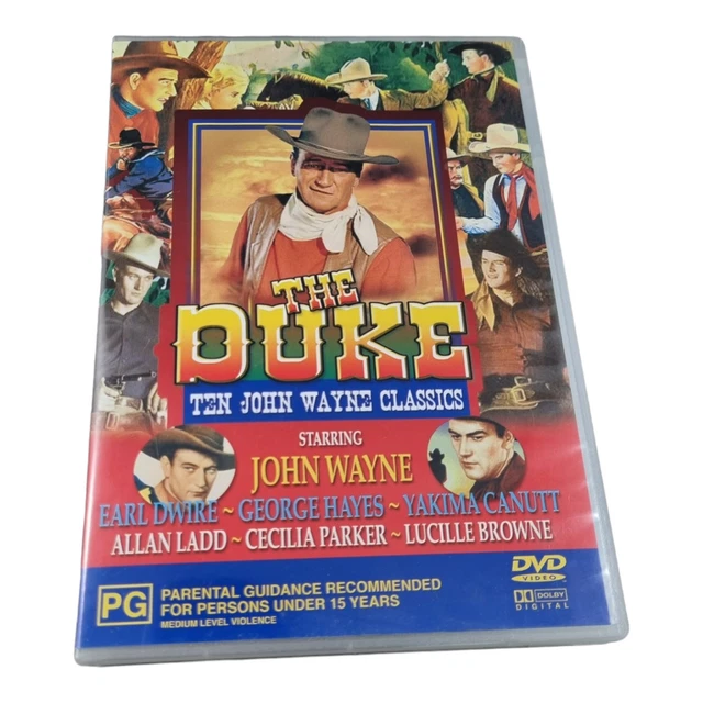 THE DUKE 10 John Wayne Classic Movies DVD Including The Dawn Rider $16. ...