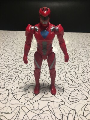 SCG POWER RANGERS Mighty Morphin Movie 5" Action Figures Red Ranger ...