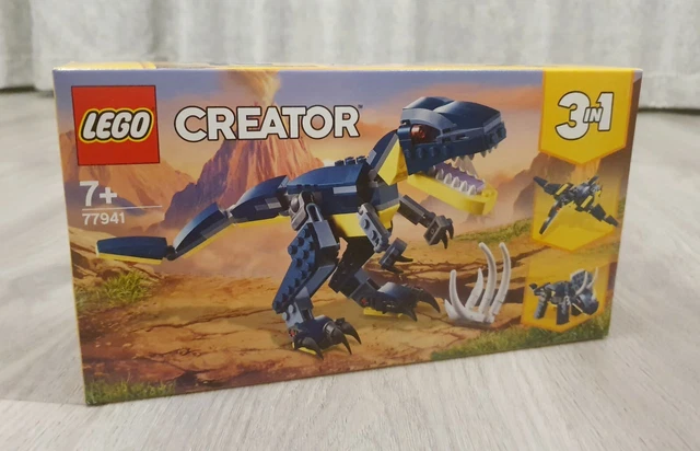 LEGO CREATOR 3 In 1 (77941) Mighty Dinosaurs BRAND NEW 💥RETIRED 💥LTD ...