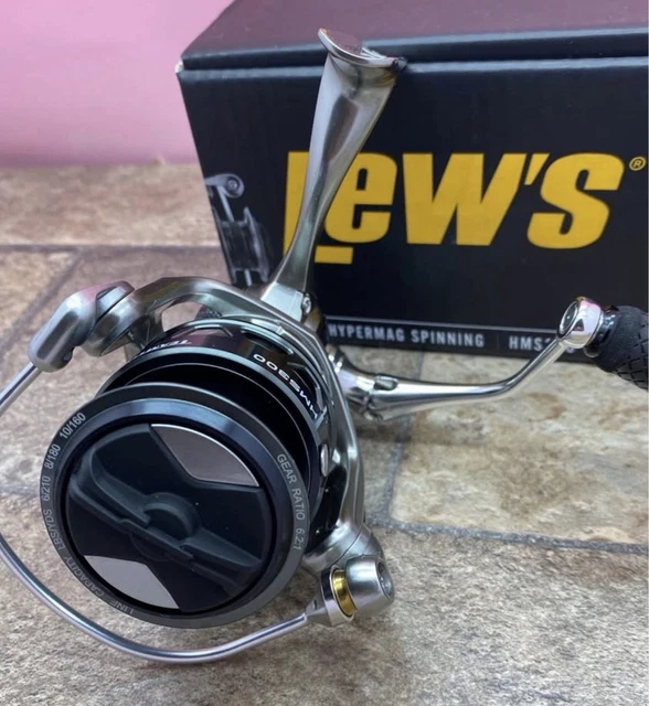 LEW'S HYPERMAG 200 Spinning Reel, 6.2:1, 11BB, HMS200-Magnesium Frame ...