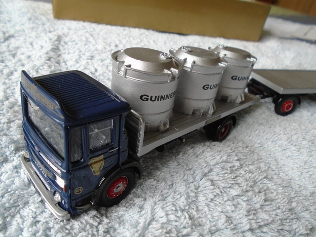 CORGI MODEL.GUINNESS.LEYLAND SUPER Comet With Trailer & Vats.boxed Mint ...