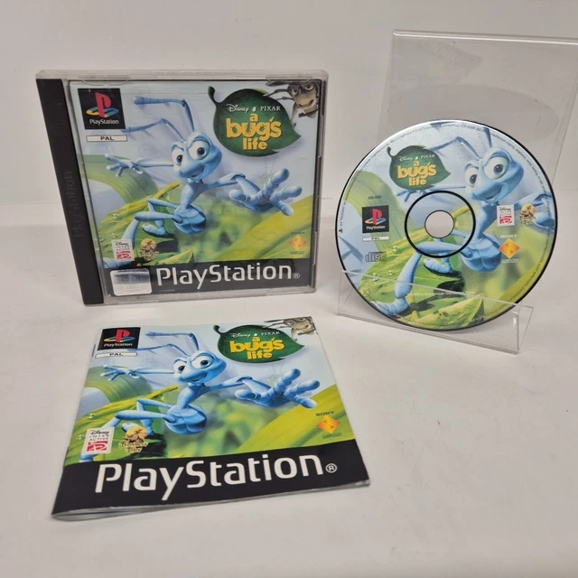 SONY PLAYSTATION ONE PS1 Disney’s A Bugs Life Complete w/ Manual Black ...