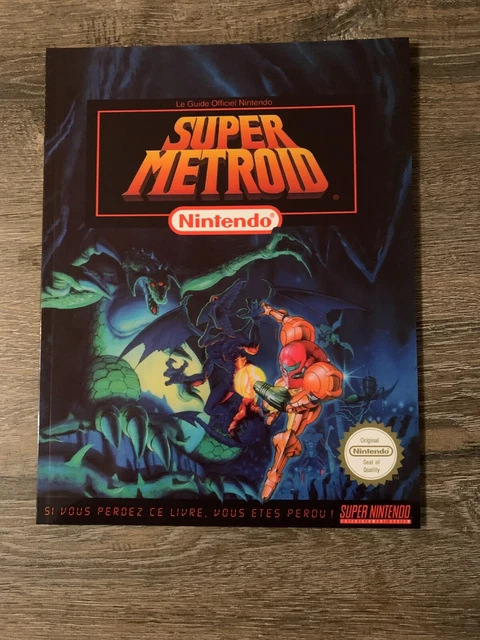 GUIDE SUPER METROID Nintendo SNES FRA EUR 16,50 - PicClick FR