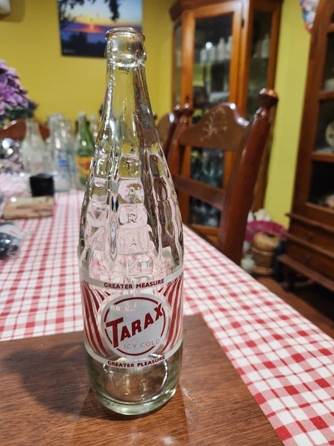 VINTAGE TARAX 26 oz Ceramic label bottle Scarce (West Brunswick Vic ...