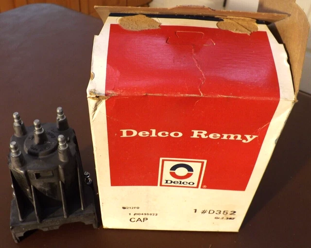 VINTAGE DELCO REMY D352 10495822 Distributor Cap New In Box Nos $15.95 ...