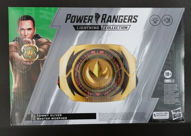 HASBRO POWER RANGER Lightning Collection Tommy Oliver Master Morpher ...