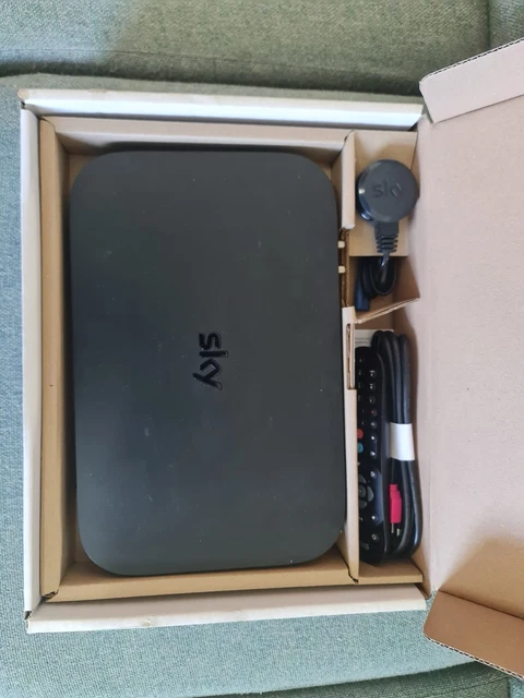 SKY Q BOX Model - ES130 - With Power Cable, Remote And HDMI Genuine ...