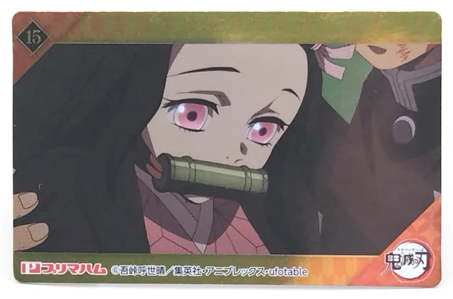 NEZUKO DEMON SLAYER: Kimetsu no Yaiba Card Primaham Japanese Mugen ...