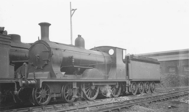 B/W PHOTOGRAPH SOUTHERN Railway Drummond L11 Class 174 ( 30174 ) No ...