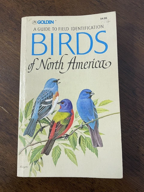 VINTAGE BIRDS OF North America A Guide To Field Identification 1966 ...