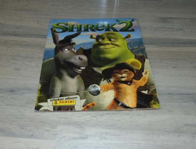 SHREK 2 PANINI Sticker Album 2004 *Some Stickers* and comes with Its ...