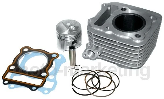 125 CC CYLINDRE HAUT MOTEUR PISTON COMPLET KIT pour SUZUKI DR125 DR 85 ...