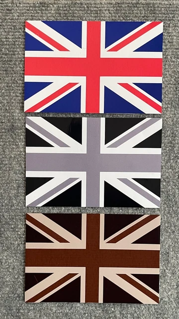 BRITISH ARMY STYLE Union Jack Flag Sticker Vehicle Self Adhesive Vinyl ...