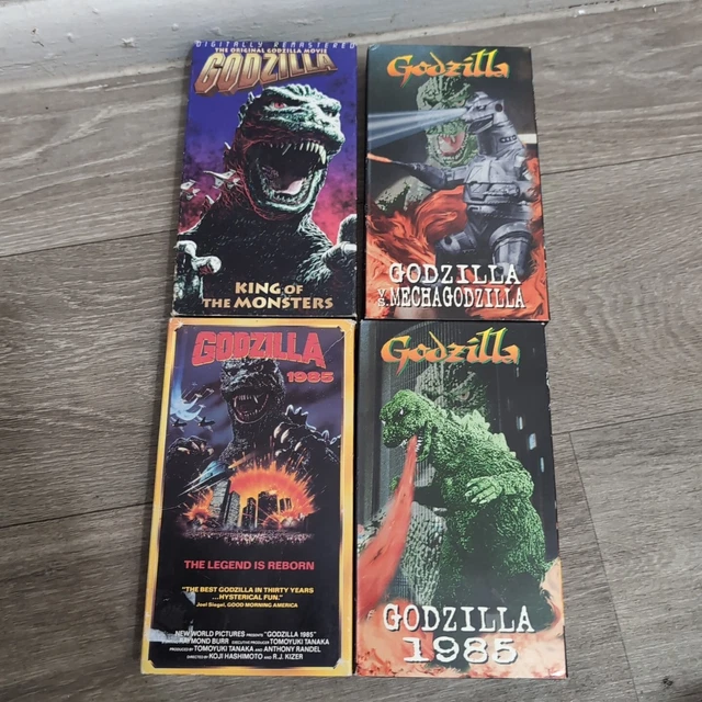 GODZILLA VHS LOT Godzilla 1985 Godzilla Vs Mechagodzilla King Of The ...