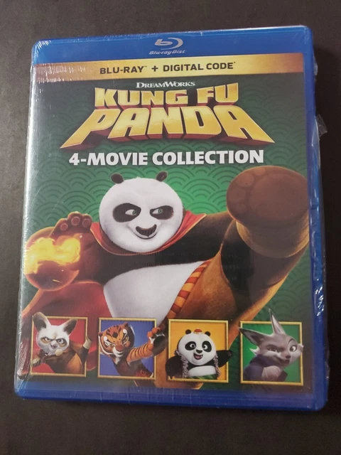 KUNG FU PANDA, 4-Movie Collection, Blu-Ray, EUR 0,93 - PicClick IT