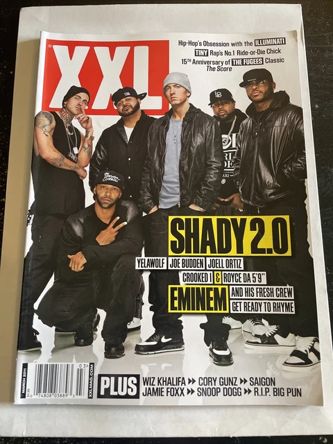 XXL MAGAZINE - Shady 2.0 - Eminem, Joe Budden, YelaWolf, Crooked I, Joell Ortiz $60.00 - PicClick CA