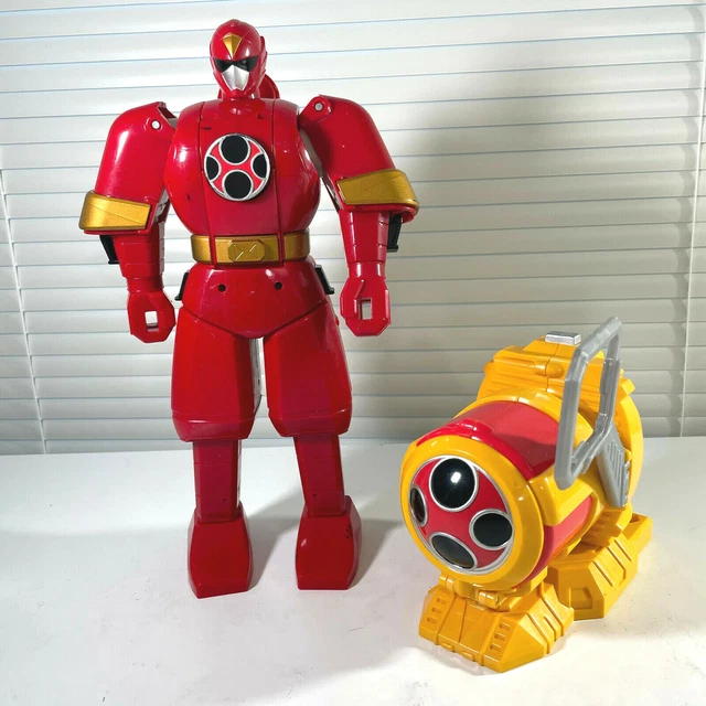 POWER RANGERS NINJA Storm Red Ninjakon The Lightning Megazord bandai £ ...