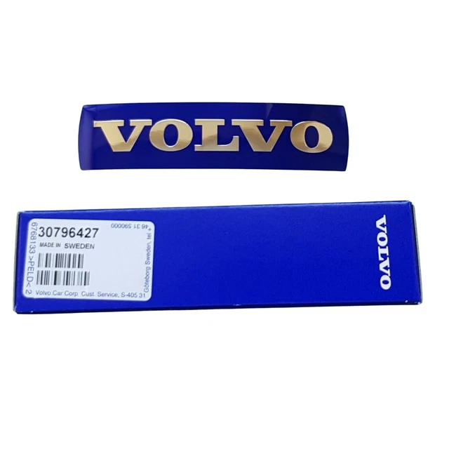 GENUINE VOLVO S60 V60 XC60 Front Grill Badge Emblem Metal Sticker ...