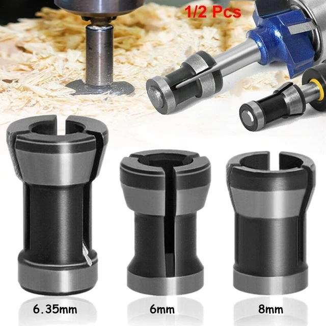 CARBON STEEL ROUTER Chuck Conversion Milling Extension Collet Mill ...
