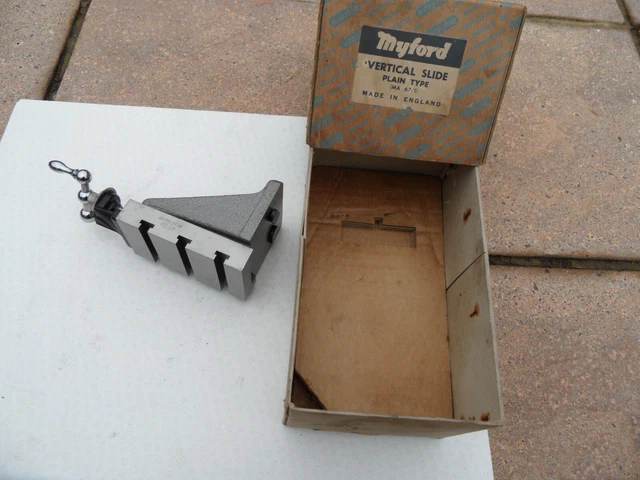 GENUINE MYFORD MILLING Slide,Ml10,Ml7,Super 7 Lathes,Model Engineering ...