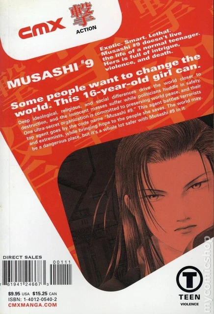 MUSASHI #9 GN #1-1ST FN 2005 image stock EUR 6,91 - PicClick FR