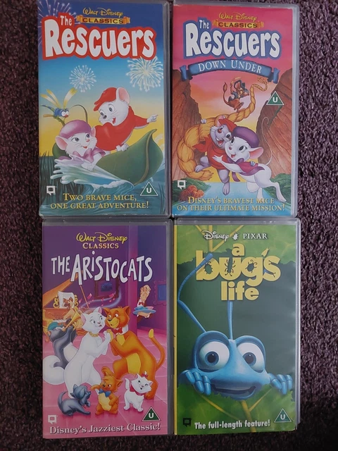 Walt Disney Classics Vhs Tapes 4 See Image For Titles £830 0141