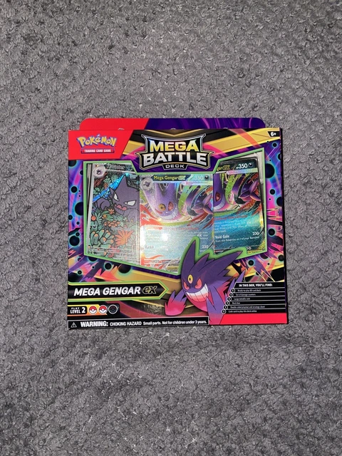 POKÉMON TCG MEGA Battle Deck Mega Gengar Ex Sealed Brandneu EUR 43,34 ...