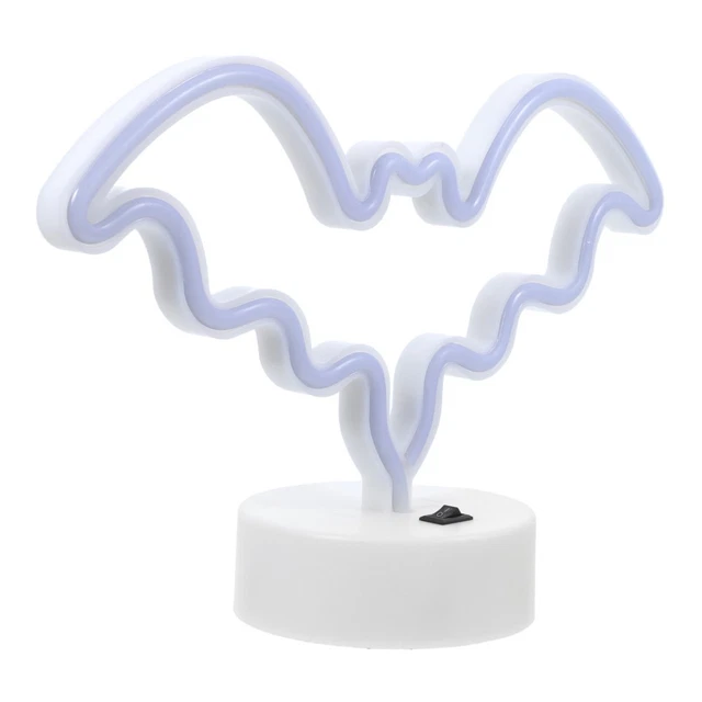 3 PCS BAT Shape Hollow Night Lamp Control Decorative Light for Bedroom ...