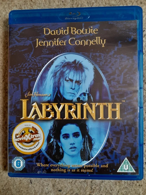 LABYRINTH BLU RAY Starring David Bowie & Jennifer Connelly EUR 3,51 - PicClick IT