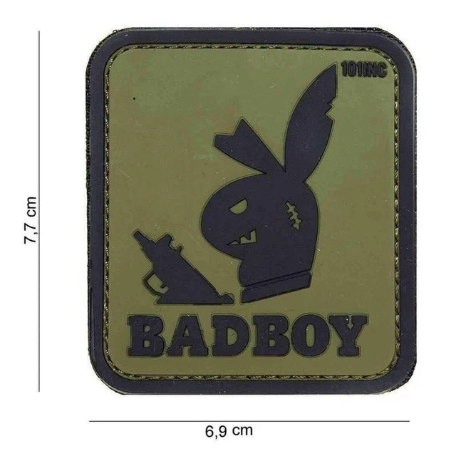 PATCH EN PVC "3d" - Ecusson militaire "BAD BOY BUNNY" EUR 2,85 ...