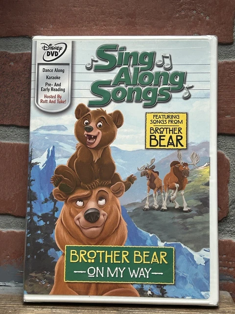 DISNEY SING ALONG Songs Brother Bear On My Way VHS Tape New Sealed ...