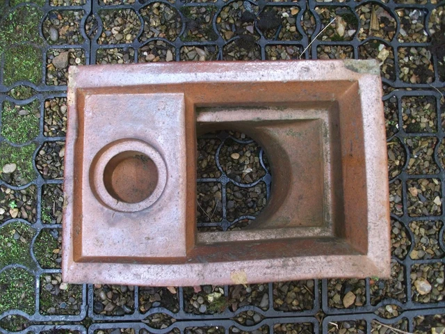 SALT GLAZED DRAIN Gully pot/ water drainage / single £25.10 - PicClick UK