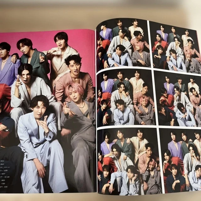 SNOW MAN ANAN 2384 Fashion Magazine February 2022 Used £26.23 - PicClick UK