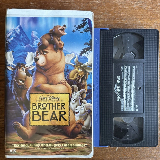 WALT DISNEY PICTURES Brother Bear (VHS, 2004) Family Comedy Clamshell ...
