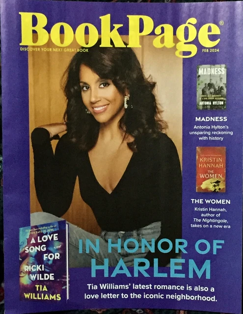 BOOK PAGE MAGAZINE February 2024, Tia Williams A Love Song For Ricki ...